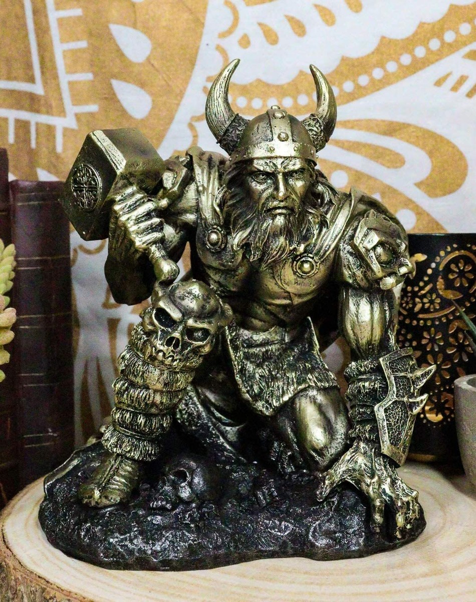Thor God Statue