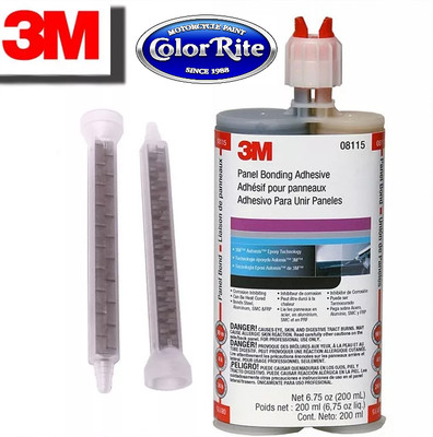 3M 08115 Panel Bonding Adhesive, Automix, 200ml Cartridge, Epoxy 8115 ...