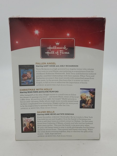 Christmas Collection 2 DVDs Hallmark Hall of Fame Fallen Angel Silver ...