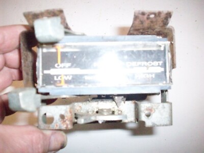 1965-1966 Plymouth Fury III HEATER CONTROL Unit | eBay