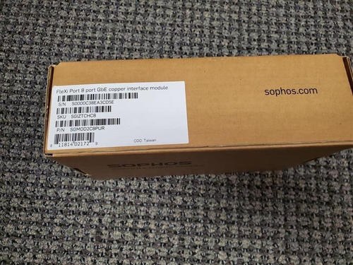 Sophos FleXi Port Module 8 Port GbE copper interface Module | eBay
