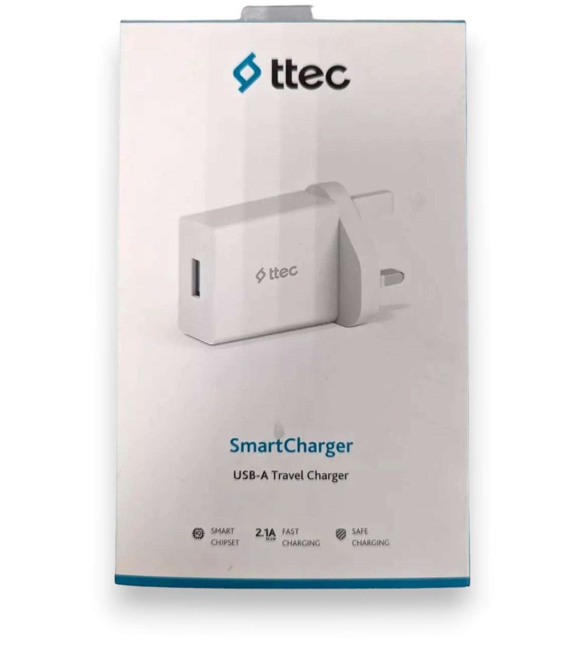 TTEC Smart Charger 2.1 Amp Single Port USB Mains charger | eBay