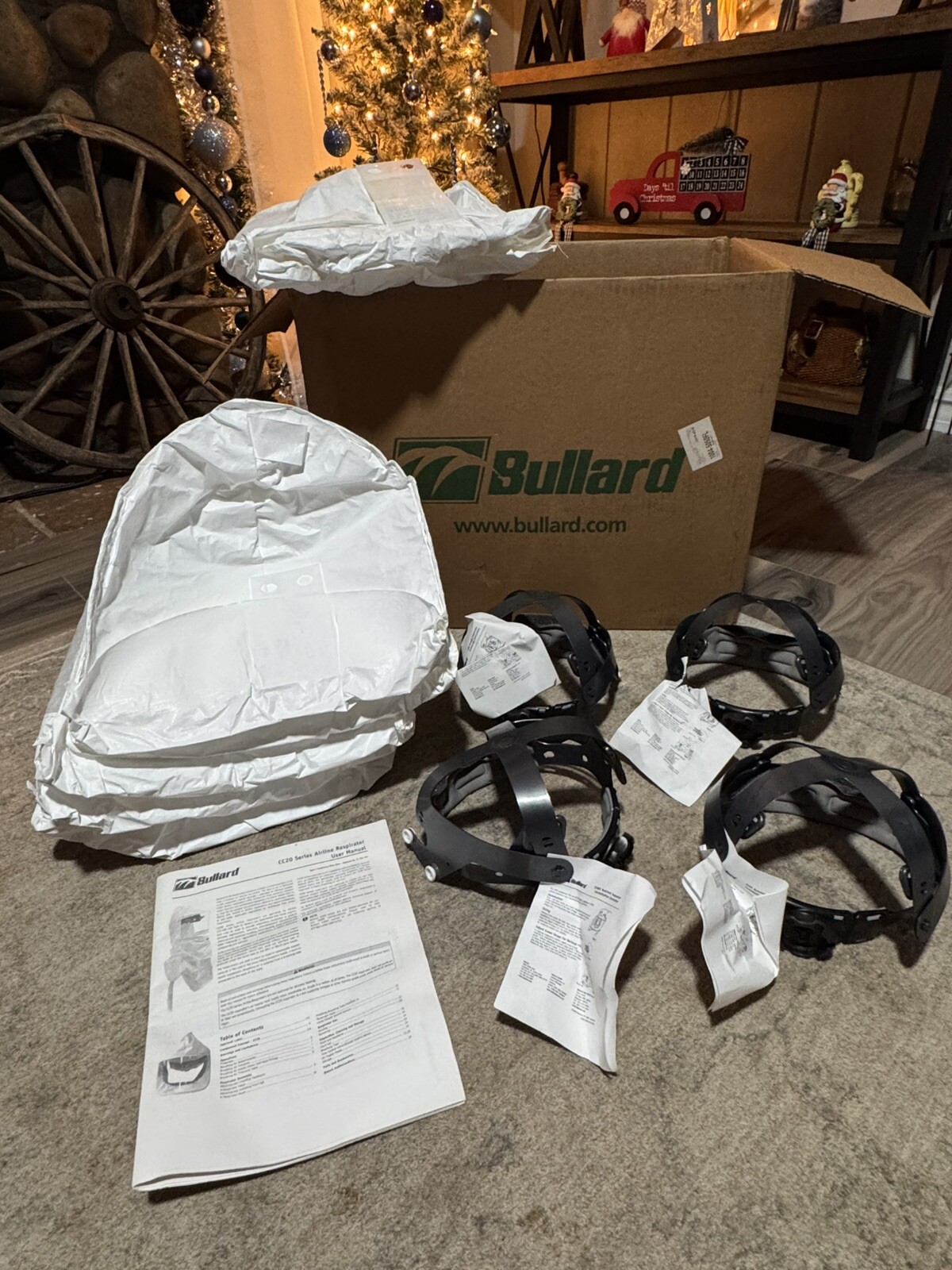 *NEW* BULLARD CC20, 6 Piece Hood, 4 Piece 20RT Ratchet Suspension ...