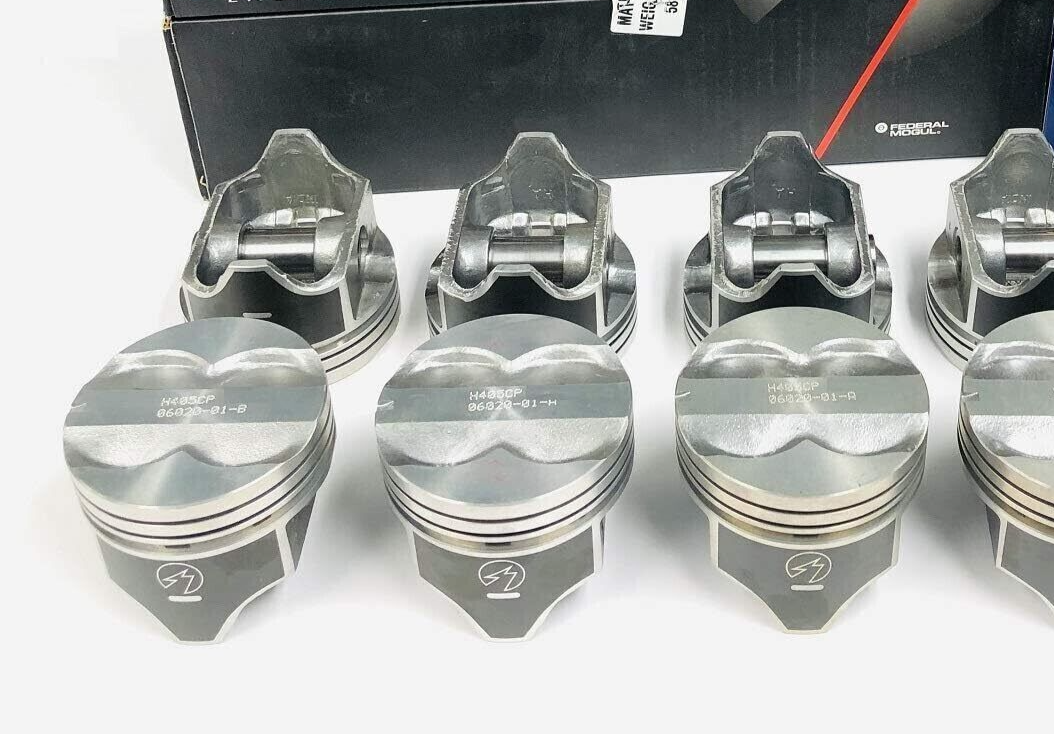 SPEED PRO Hypereutectic Coated Flat Top Pistons Set/8 for Chrysler ...
