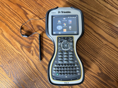 Trimble TSC3 Controller with case Power Supply. Survey Pro Software And ...
