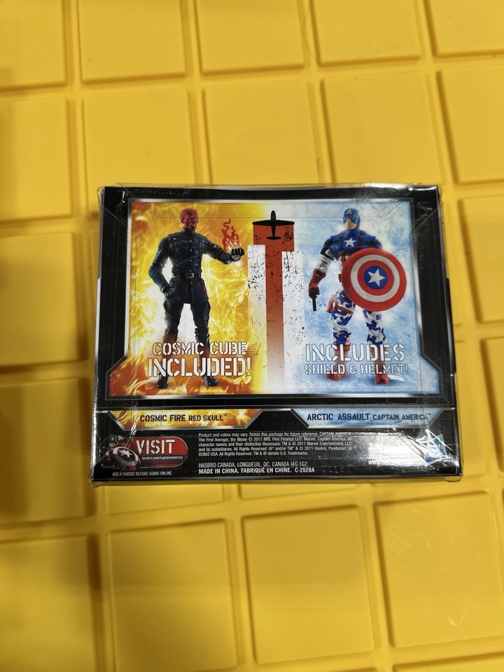 MARVEL CAPTAIN AMERICA & RED SKULL 3.75” Concept Series TARGET H65 #1 ...