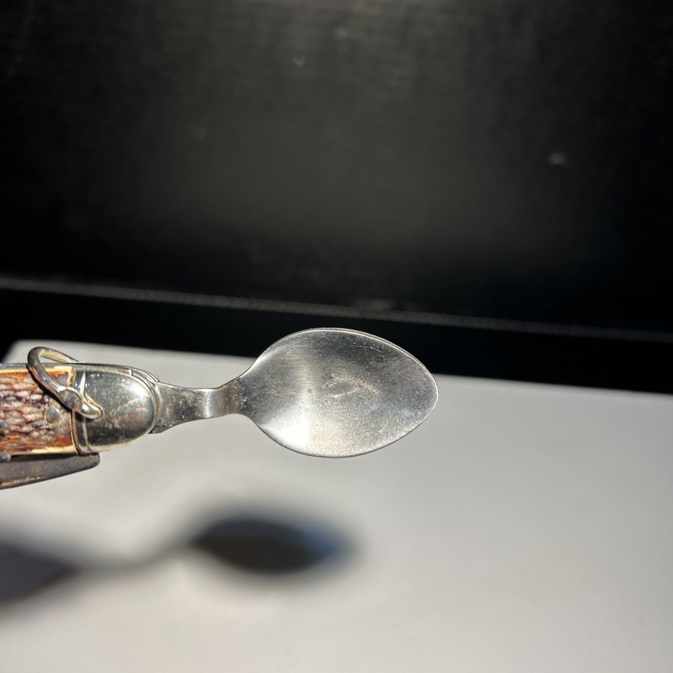 Vintage Colonial Prov USA Camping Pocket Knife-Fork, Spoon, Can Opener ...