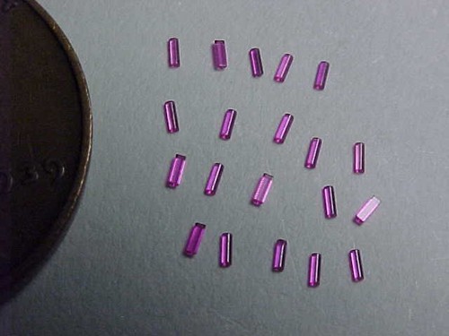 40 ROLLER JEWELS. FITS MOST 16 & 18 SIZE.FOR ANTIQUE POCKET WATCH PARTS ...