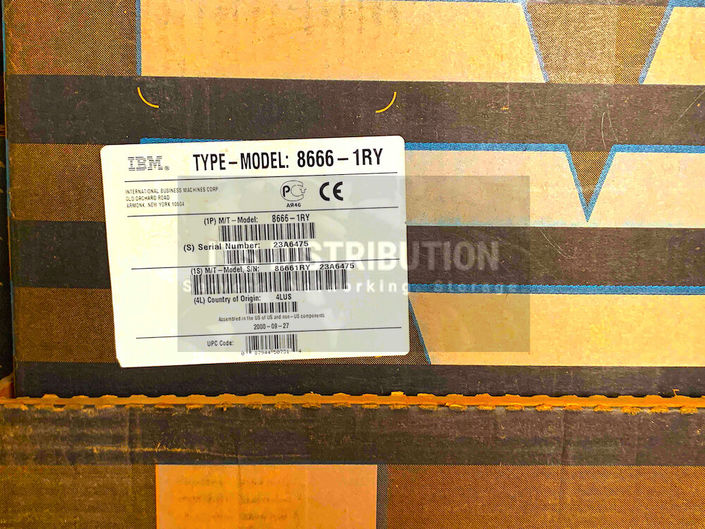 86661RY I New Sealed IBM Netfinity 7100 1RY PIII Xeon 550 MHz 256 MB ...