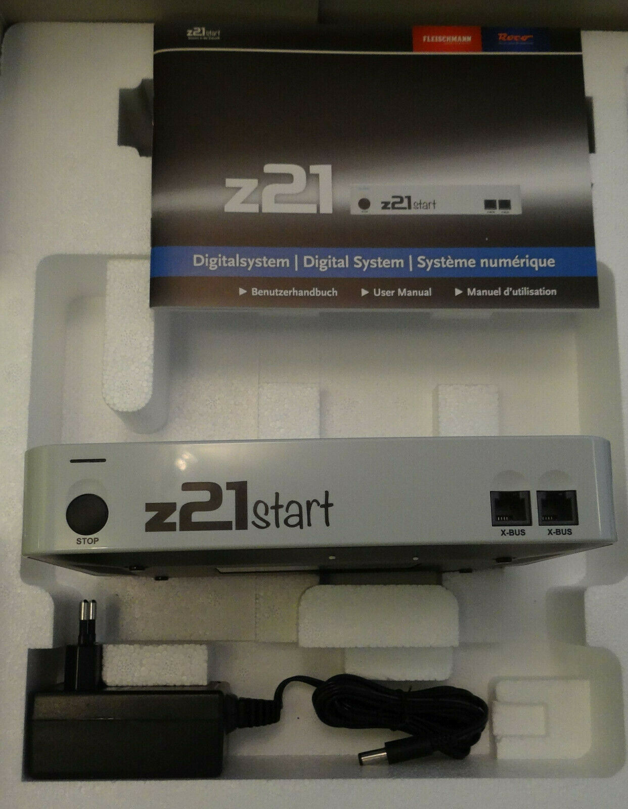 Roco 10825 Fleischmann z21 START mit Trafo, Anleitung