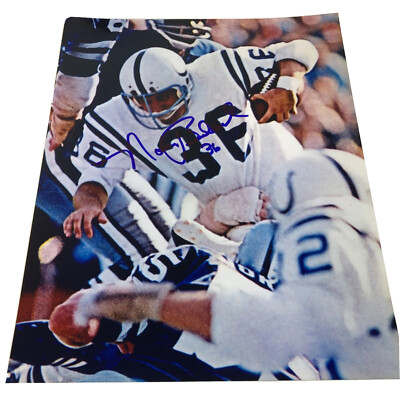 Norm Bulaich Signed 8x10 NFL Photo Baltimore Colts Autograph Auto | eBay