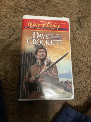 Davy Crockett - King of the Wild Frontier (VHS, 2000, Great American ...
