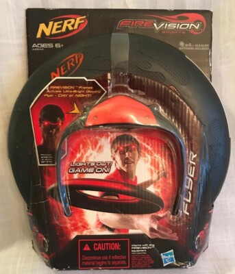 New! Nerf Firevision Sports Flyer Disc Hasbro, Works with any ...