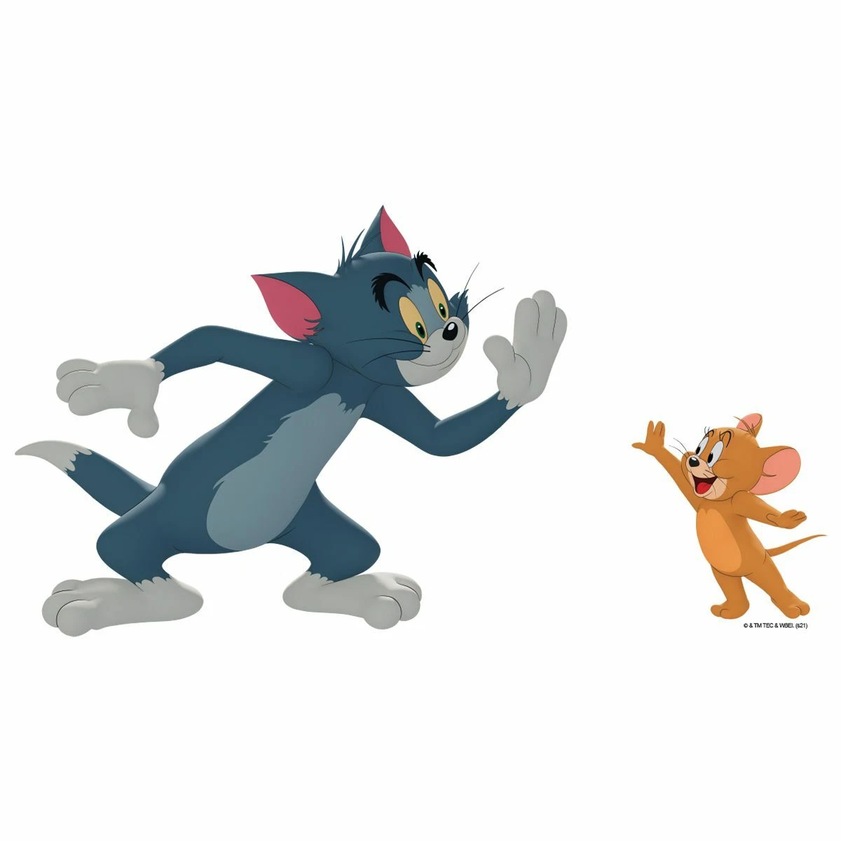 High Five Animals Cartoon