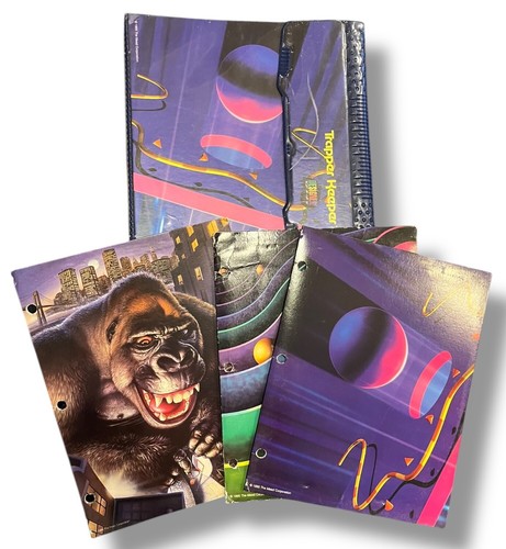 Vintage 1995 Mead Trapper Keeper Notebook Binder Designer Series w/ 3 ...