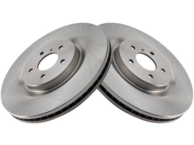 TRQ 33MD74S Front Brake Rotor Set Fits 2009-2019 Nissan 370Z | eBay