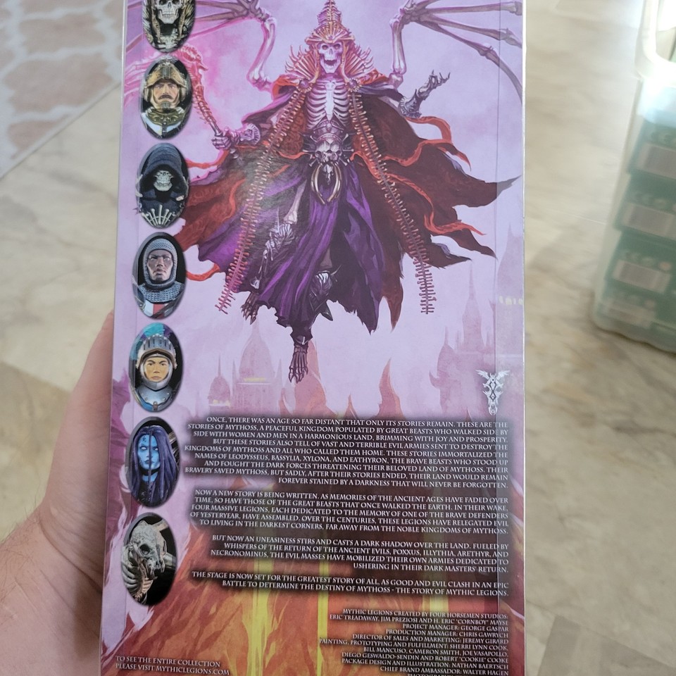 Four Horsemen Mythic Legions Clavian 6' Figure New | eBay