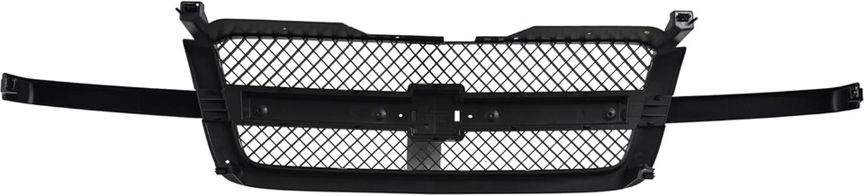 Matte Black SS Front Grille Assembly Fit For 2003-2007 Chevrolet ...