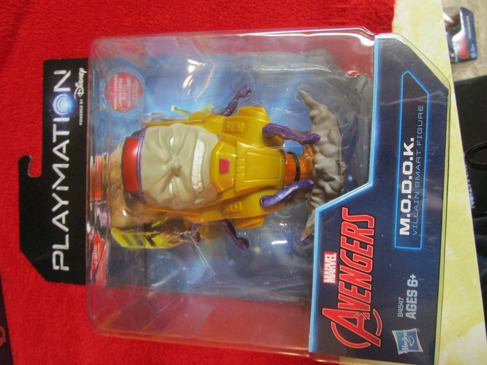 marvel comics disney figure Playmation Avengers MODOK m.o.d.o.k action ...