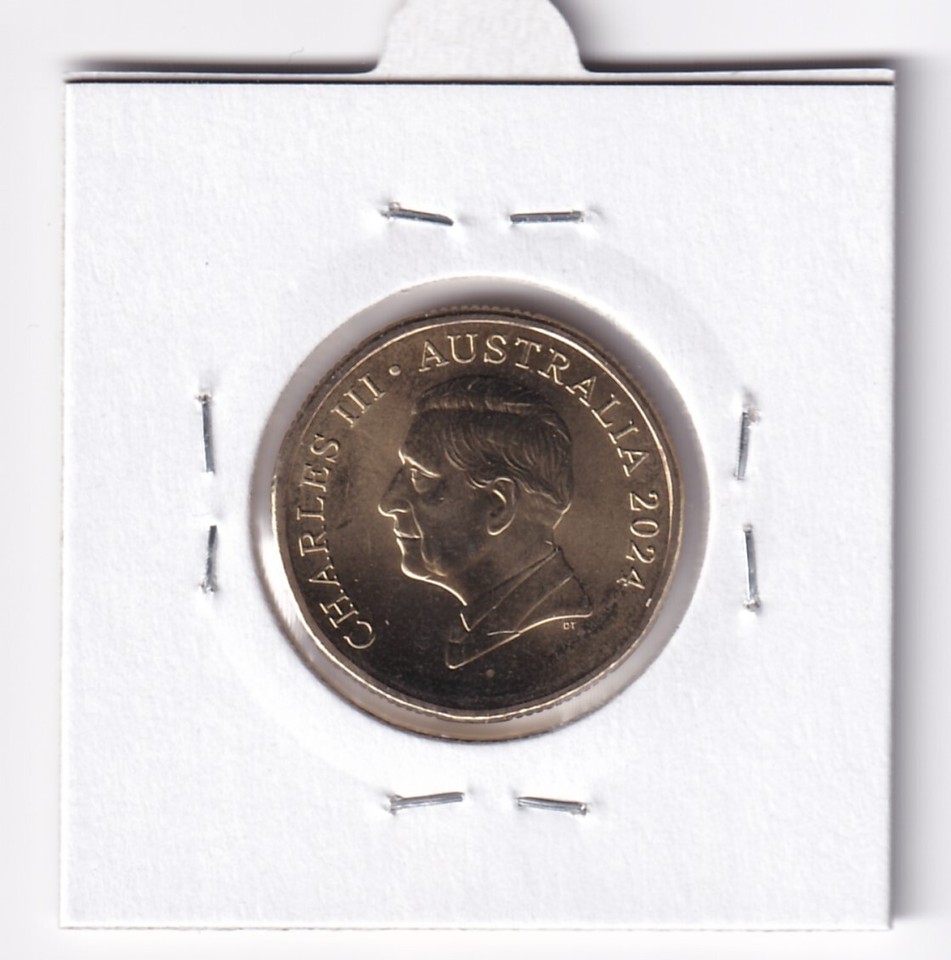 AUSTRALIAN: 2024 $1 BLUEY BUCK COLLECTABLES UNC COIN IN 2X2 HOLDER ...