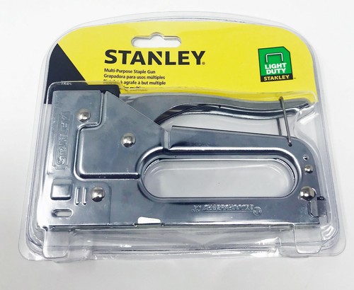 Stanley TR45 Staple Gun Light Duty Stapler Sharpshooter Steel Body New ...