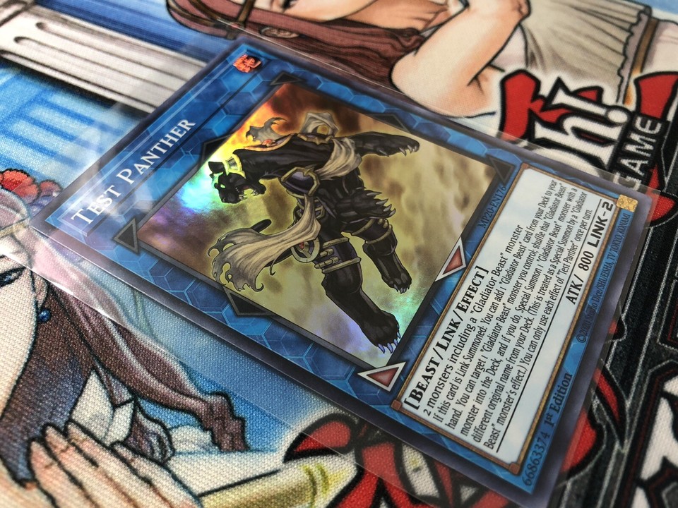 yugioh Test Panther super rare 1st edition MP20-EN176 | eBay