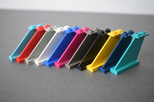 Lego 2340 Tail Fin Support 4x1x3 Select Colour Pack of 2 | eBay UK