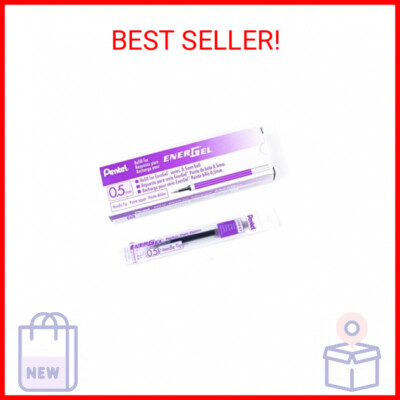 Pentel Refill Ink For EnerGel Gel Pen, (0.5mm) Needle Tip, Violet Ink ...