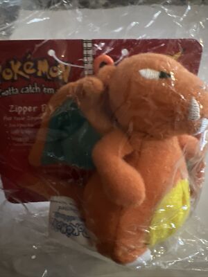 Vintage Pokemon Charizard #06 Plush Backpack Clip-On ~ Nintendo ~ Avon ...
