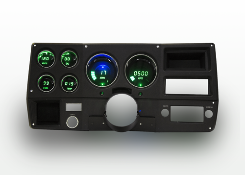 1973-1987 Chevy Truck Digital Dash Panel Green LED Gauges For LS Swap ...