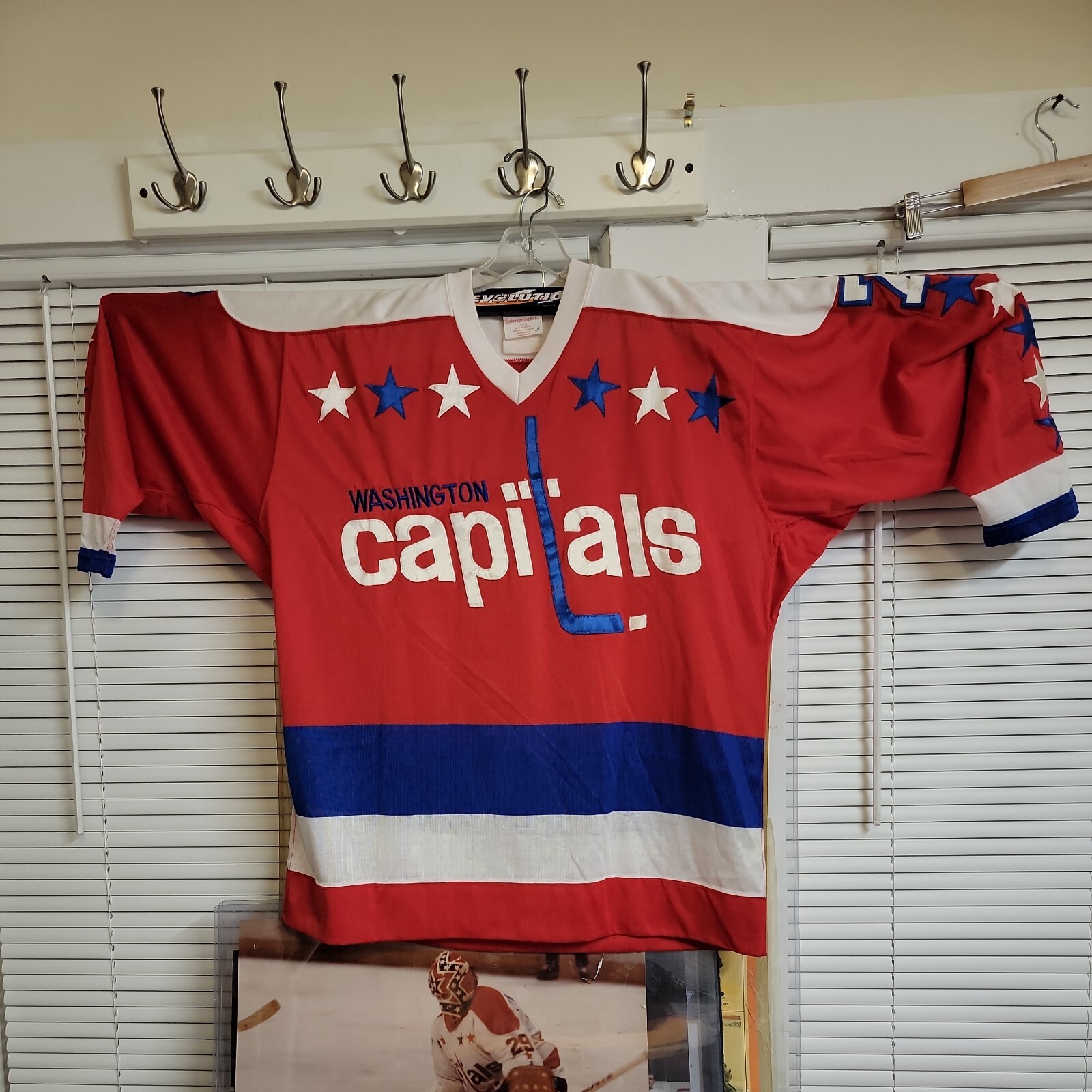 Yvon Labre 1980-81 Washington Capitals Game Worn Jersey. | eBay