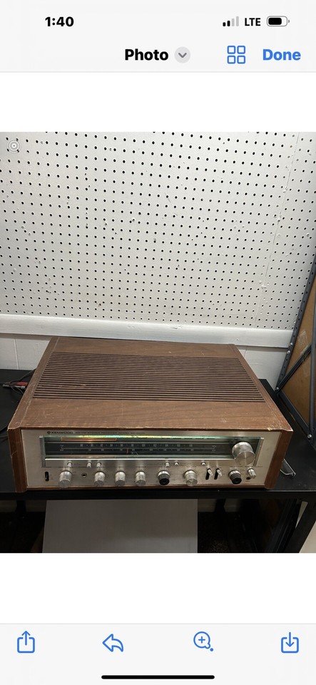 KENWOOD KR-8010 VINTAGE AM / FM STEREO RECEIVER SEE DETAILS | eBay