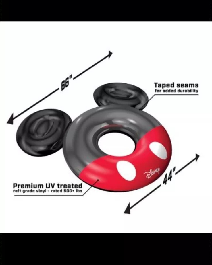 Disney Mickey Mouse Pool Float Party Tube by GoFloats 815898026304| eBay