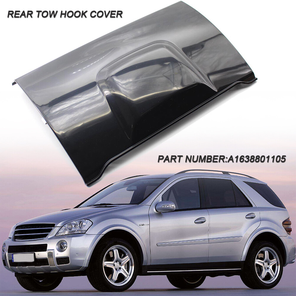 Rear Bumper Tow Hook Black Cover For Mercedes-Benz ML W163 1998-2005 ...