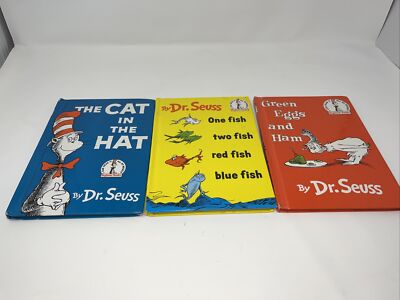 One Fish Two Fish Red Fish Blue Fish- The Cat In The Hat-Green Eggs & H ...