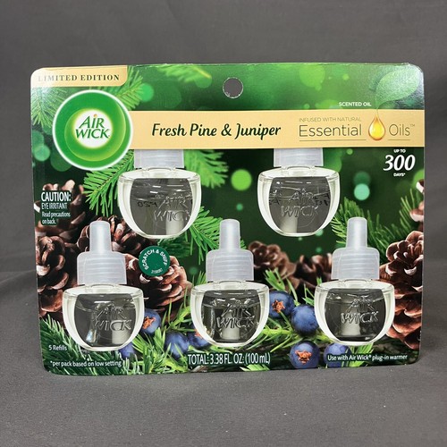 1 Pack - Air Wick Plug-In / Fresh Pine & Juniper / Scented Oils Refill ...