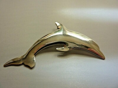Vintage International Sterling Silver Dolphin Pin | eBay