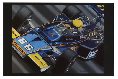 Mark Donohue 1972 Indianapolis Indy 500 Colin Carter Racing Art ...