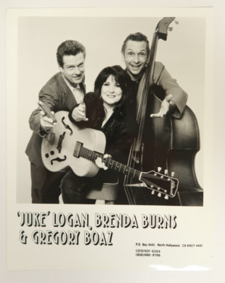 Juke Logan Breanda Burns & Gregory Boaz Band VTG Black & White Photo 8 ...