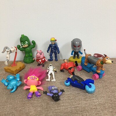 Vintage Burger King Disney Marvel McD Inc Pj Masks And more Plastic ...