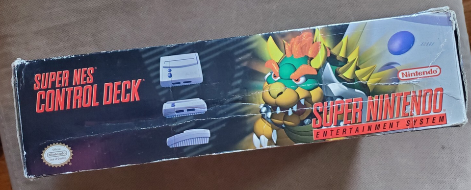 SNES SUPER NINTENDO JR JR. JUNIOR MODEL 2 SYSTEM CONSOLE BOX ONLY | eBay