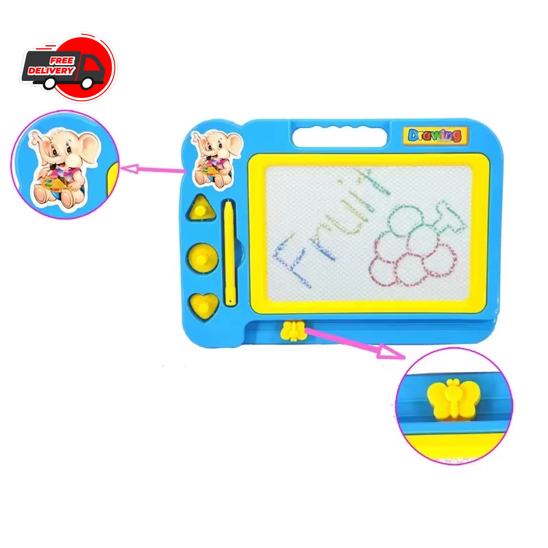 Kids Magnetic Drawing Board Color Graffiti Pad Educational Toy Art ...
