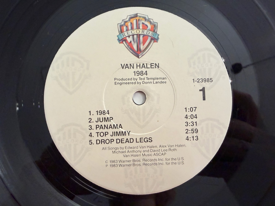 Van Halen "1984" LP - Warner Bros 1-23985 Hype Sticker SHRINK NM | eBay