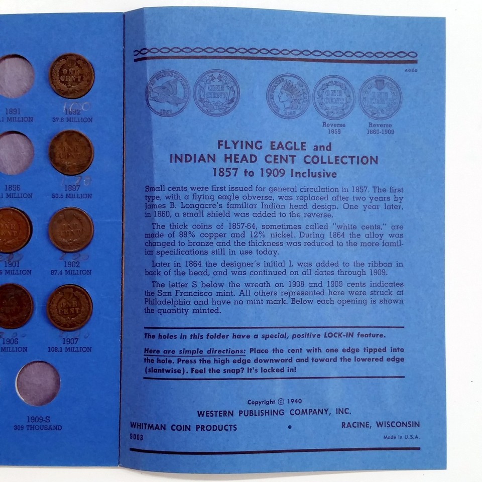 26 pc Lot Flying Eagle & Indian Head Penny Cent 21 Unique Set Partial ...