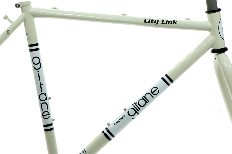 Gitane City Link/Bianchi San Jose Frameset 49cm Cream/White Single Spd Frame NEW | eBay