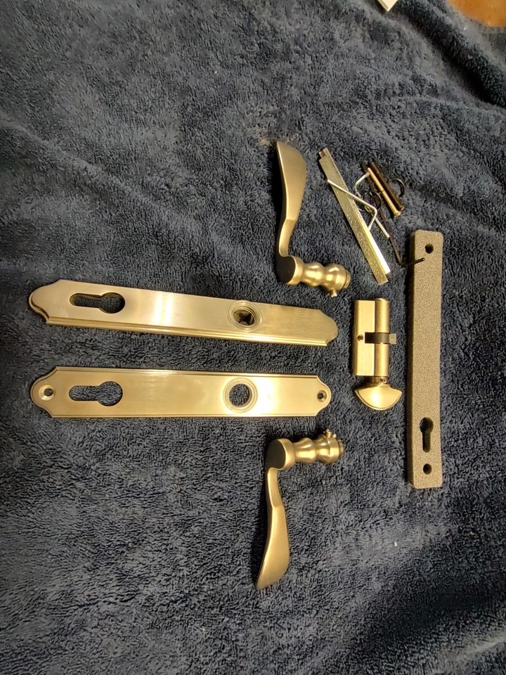 Hoppe Lock Multi point trim - Satin Nickel | eBay