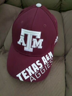 Texas A&M Adidas Fitmax Hat L/XL | eBay