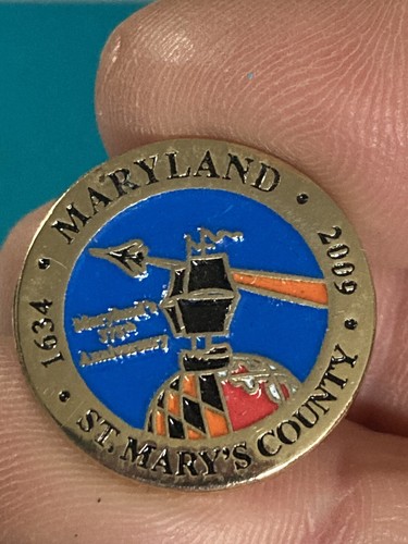 Maryland St Mary’s County Lapel Pin EUC K547 | eBay