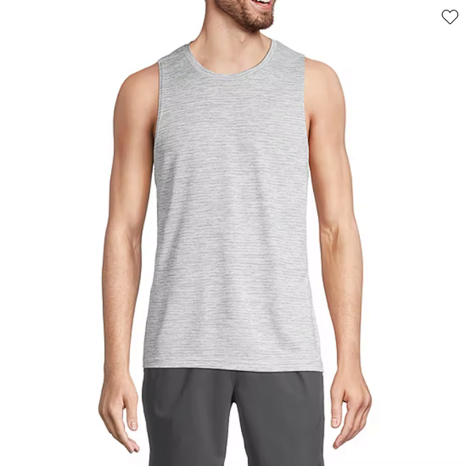 Xersion Mens Crew Neck Sleeveless Tank Top Sizes L, XL, XXL New White ...