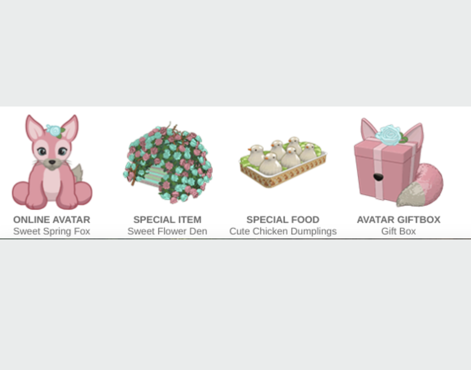 Webkinz Classic Sweet Spring Fox Virtual Promo Pet Flower Den PSI - Code Only | eBay